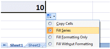 Fill In Excel